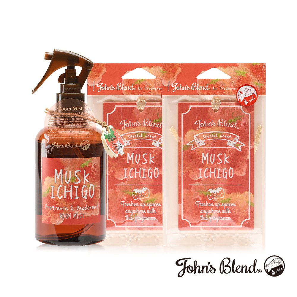 JOHNSBLEND,johnsblend,john,johns,JOHN'S BLEND,john'sblend,草莓,除臭噴霧,除臭,噴霧,掛片