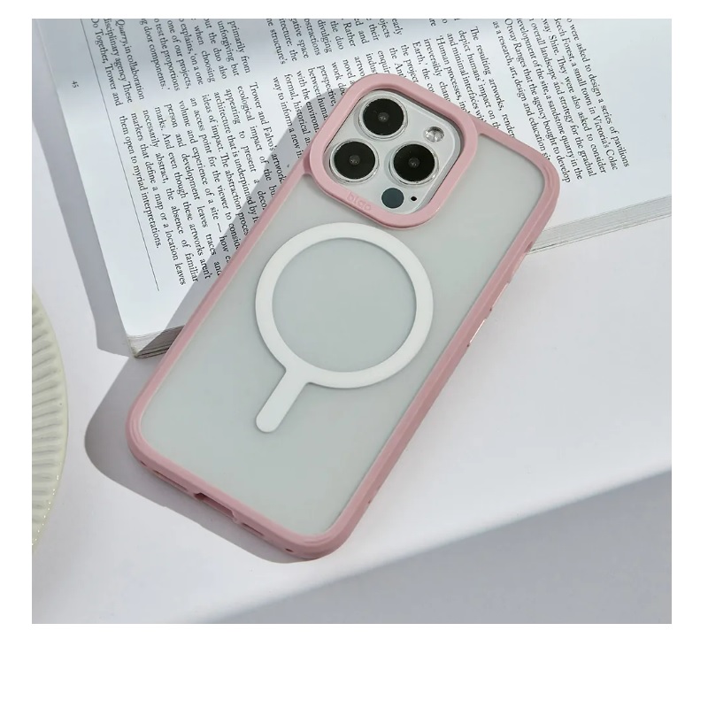 【TOYSELECT】BLAC AURORA極光霧透磁吸MagSafe iPhone15 手機殼（濛濛粉）_廠商直送 | 熱銷推薦 | 康是美網購eShop