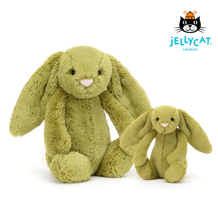 jellycat Bashful Moss Bunny 苔蘚綠 兔