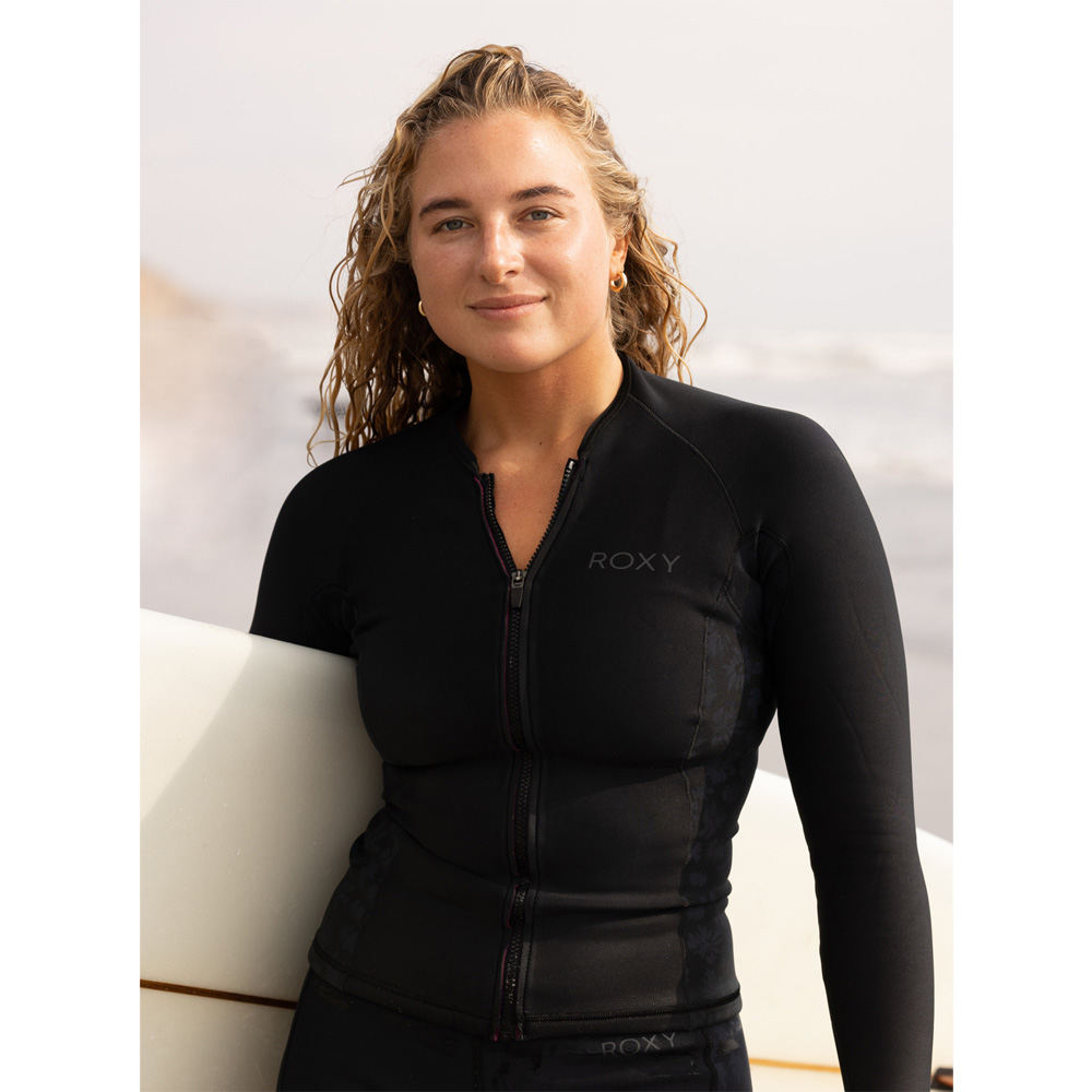 【ROXY】1.0 SWELL SERIES JKT ZIP QLOCK 防寒衣 黑色