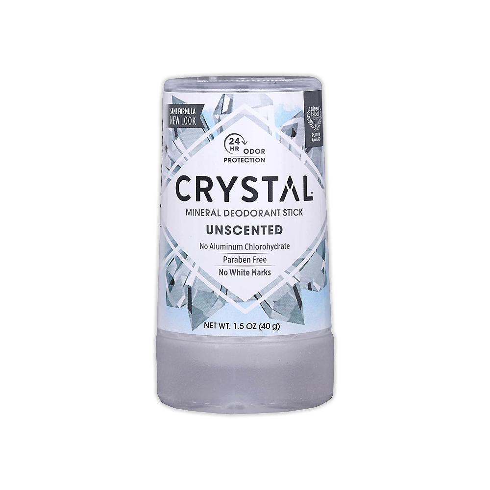 【美國CRYSTAL】長效淨味約24小時礦物鹽身體固體除臭棒40g/條-無香款（晶燦綺肌長效體香石，運動汗味腋下狐臭消臭石，出國旅行體香膏）_廠商直送 | 熱銷推薦 | 康是美網購eShop