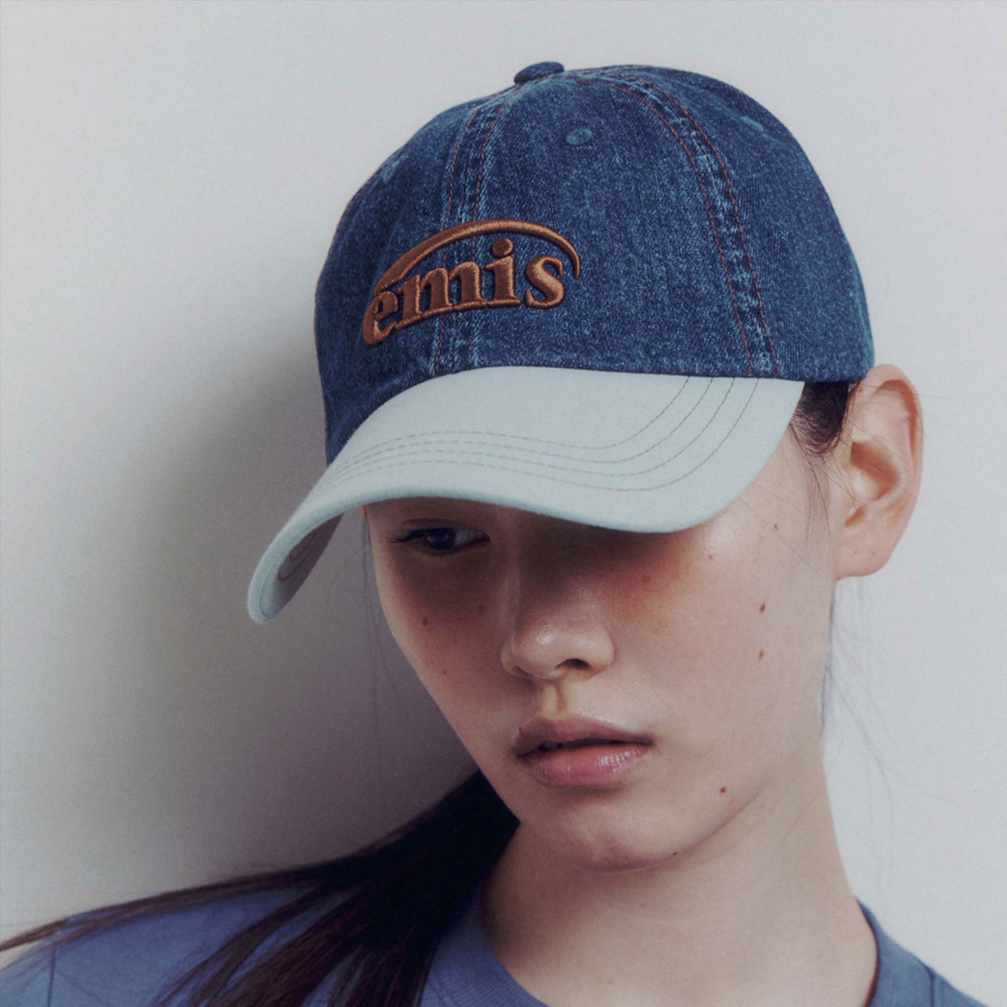 Emis WASHED DENIM BALL CAP 牛仔拚色老帽 5色 | 熱銷推薦 | QUEST SHOP