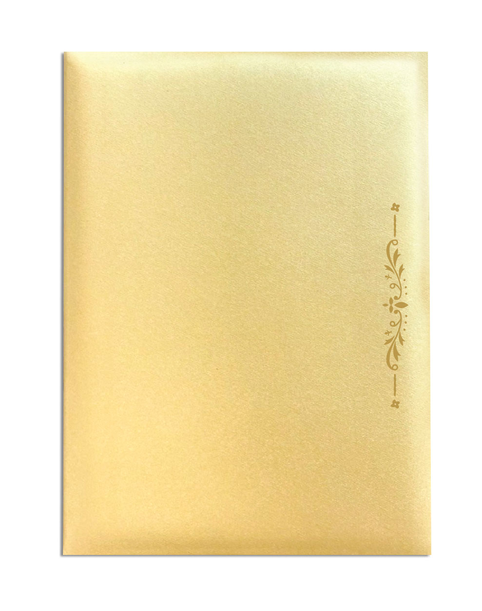 直邊系列 A4證書夾-金(JF-38D)