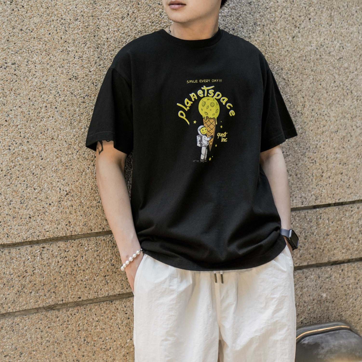 【QUEST】現貨 QUEST ICE CREAM TEE 圖案 短袖 上衣 短踢 三色 | 熱銷推薦 | QUEST SHOP