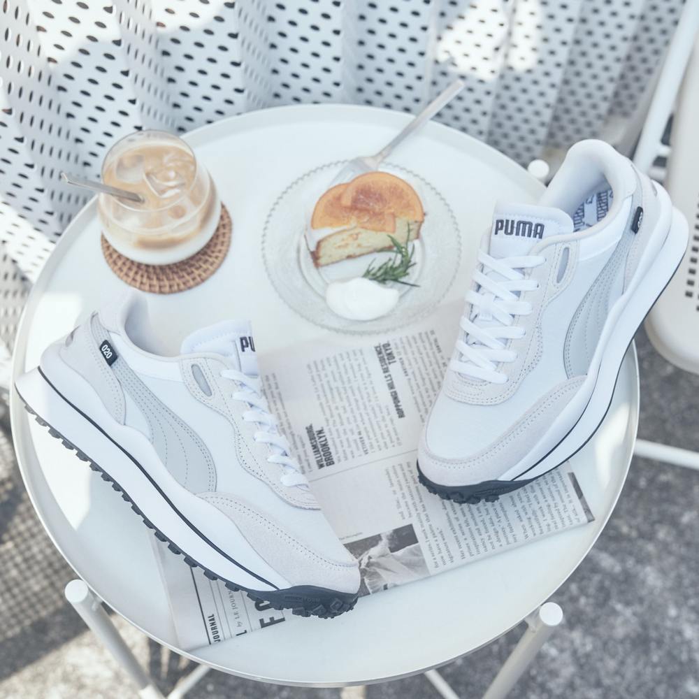 PUMA,STYLE RIDER PLAY ON SD,男性,灰色,鞋款