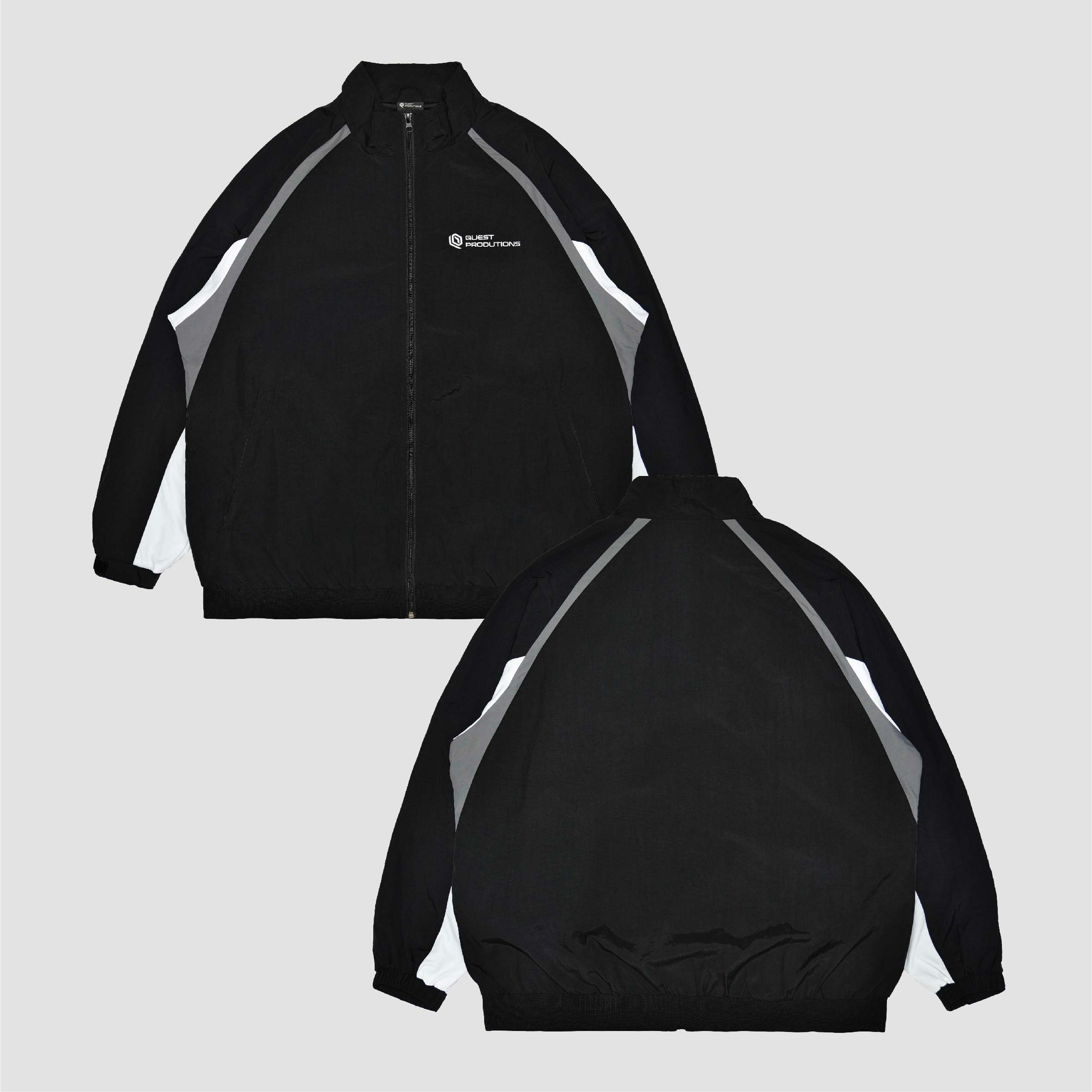 【QUEST】TECH LOGO TRACK JACKET - TECH LOGO 運動外套 | 熱銷推薦 | QUEST SHOP