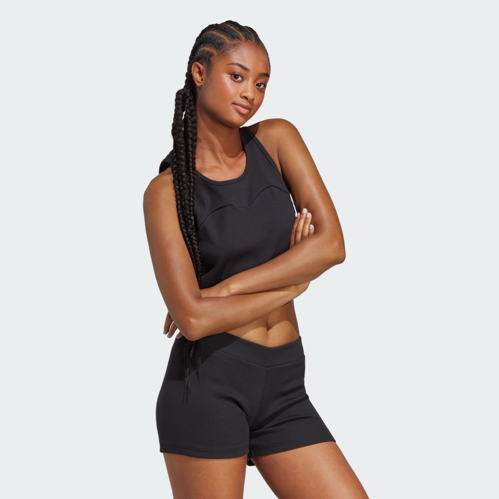 LOUNGE 短版背心 IC9449 | adidas台灣官方購物網站