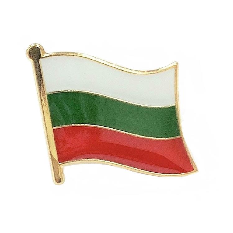 【a One】bulgaria保加利亞 國旗別針 紀念配飾 金屬胸徽 國徽飾品 國旗胸徽 造型 時尚 流行廠商直送 熱銷推薦 康是美