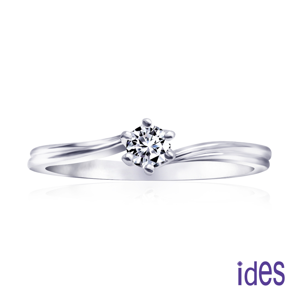 ides愛蒂思 精選10分E/VS1八心八箭完美EX車工鑽石戒指無名指尾指戒/唯美六爪 | 熱銷推薦 | 康是美網購eShop